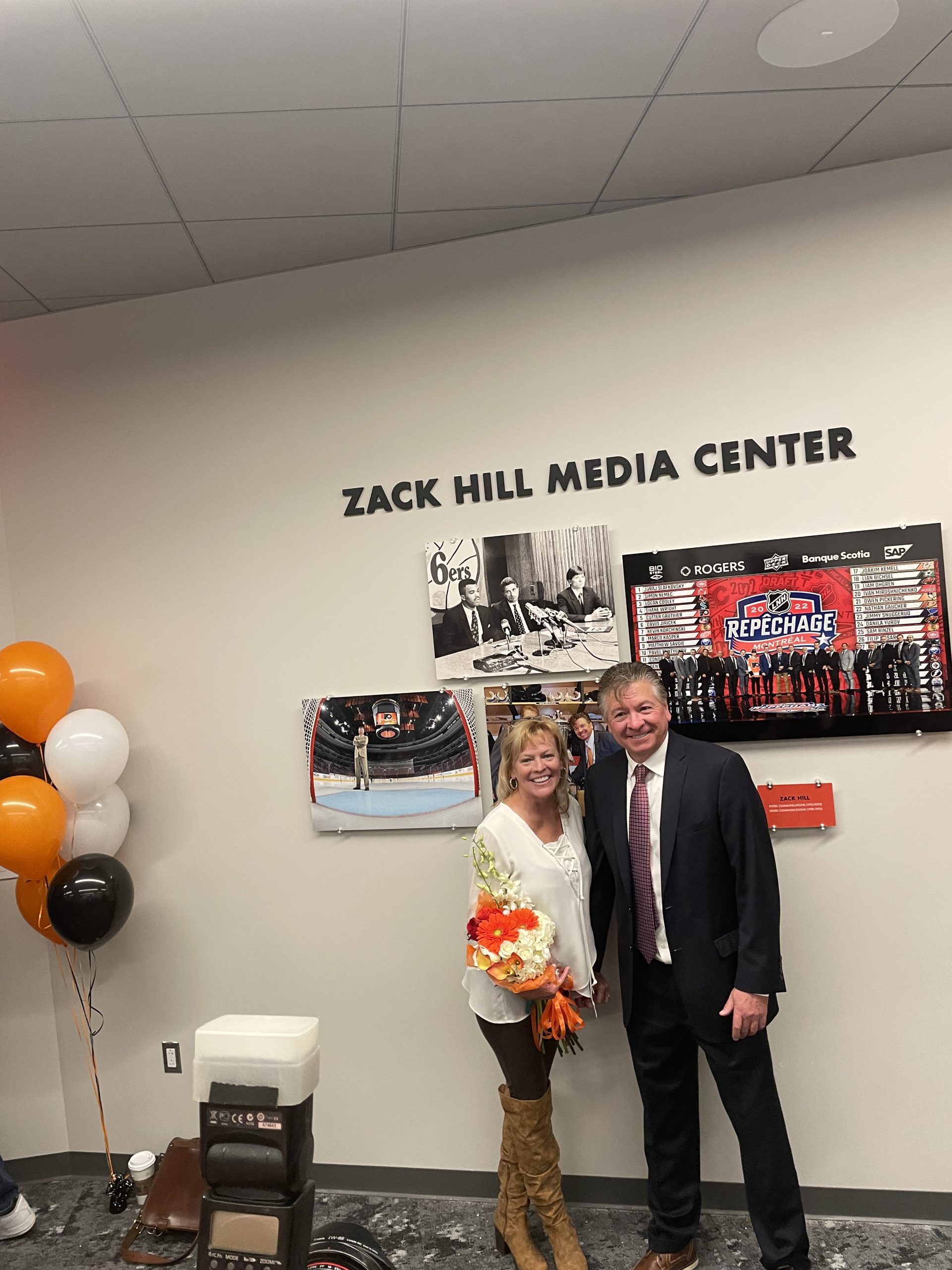 Flyers’ new Zack Hill Media Center honors one of the best ...